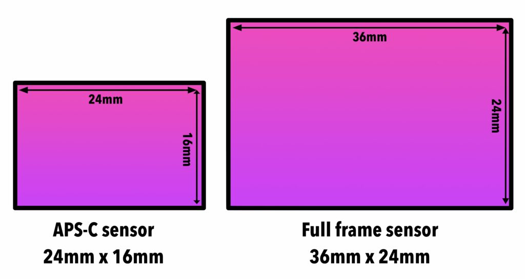 Différence entre APS-C vs Full Frame : Quel capteur choisir?
