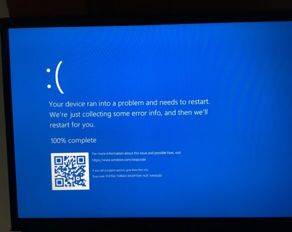 BSOD, l'écran bleu de la mort, c'est quoi?